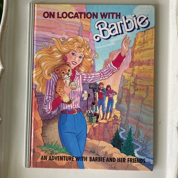 Barbie | Toys | Barbie On Location Grand Canyon 989 Hardcover Book ...